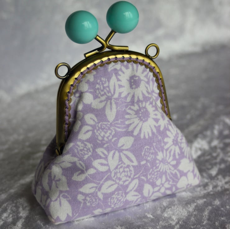 Clasp Frame Coin Purse - Folksy