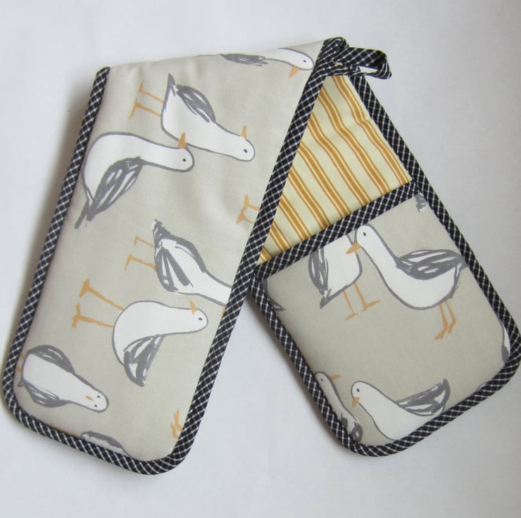 Seagull Oven Gloves - Folksy