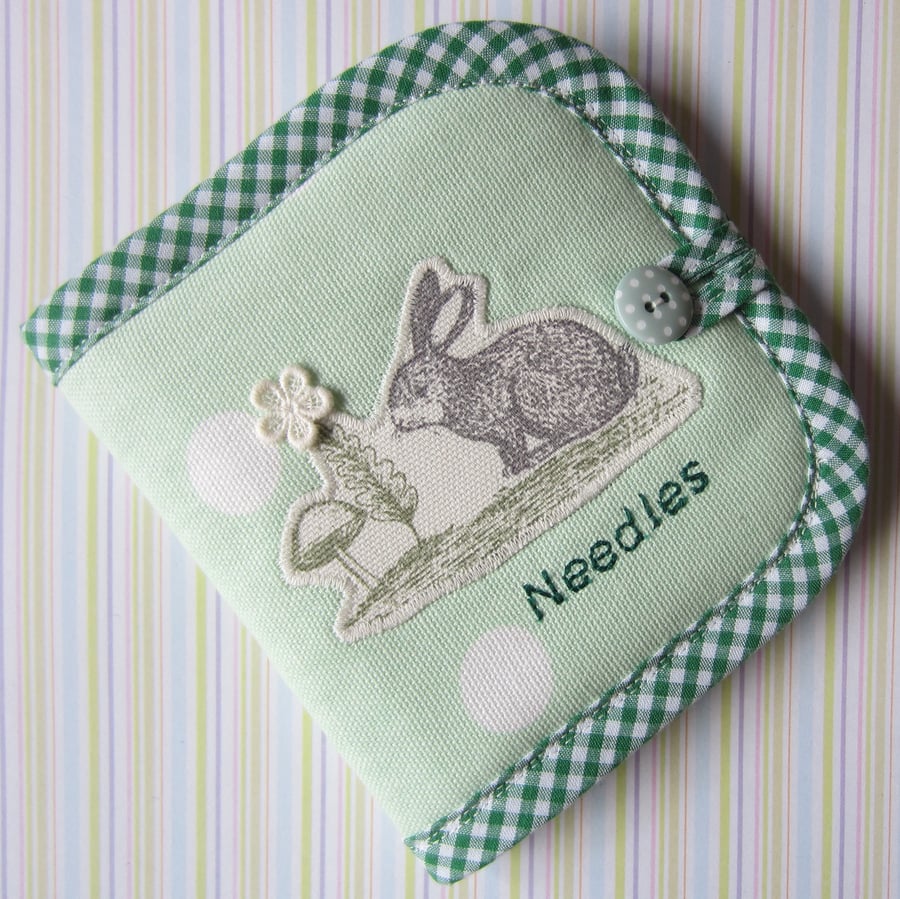 Rabbit Needle Case - Folksy