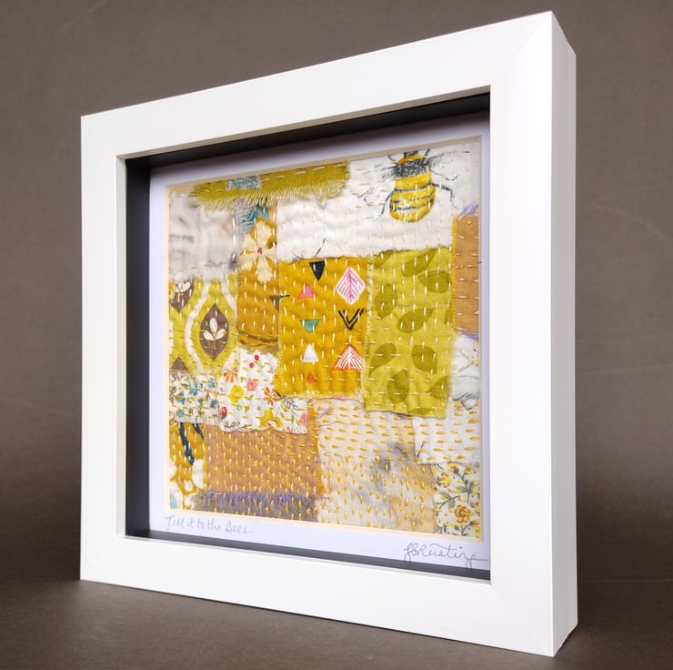"Tell it to the Bees" - Square frame ... - Folksy