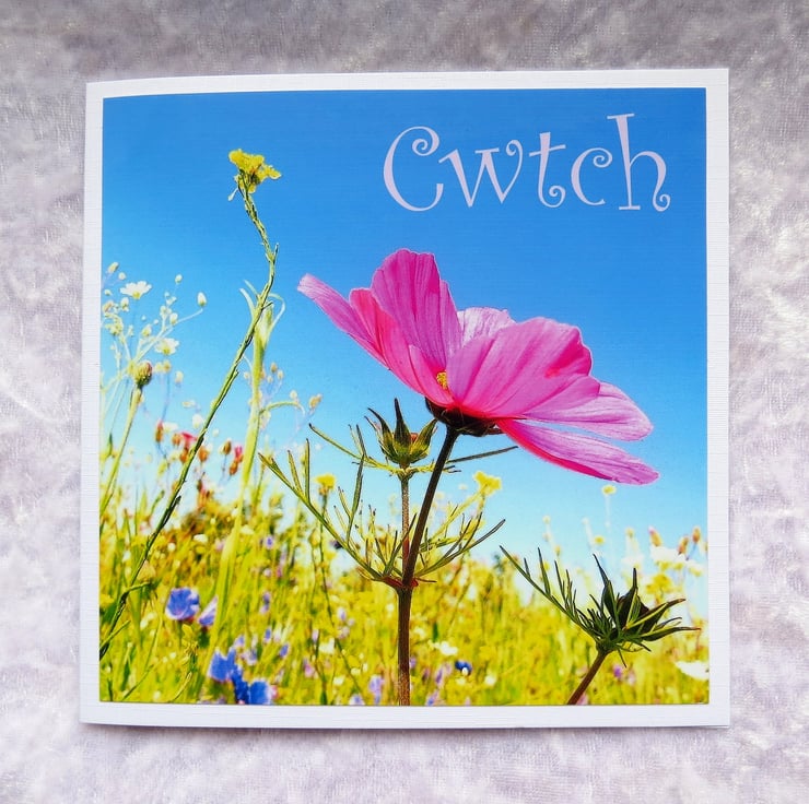 Cwtch, welsh hug, welsh greetings card, cymraeg - Folksy