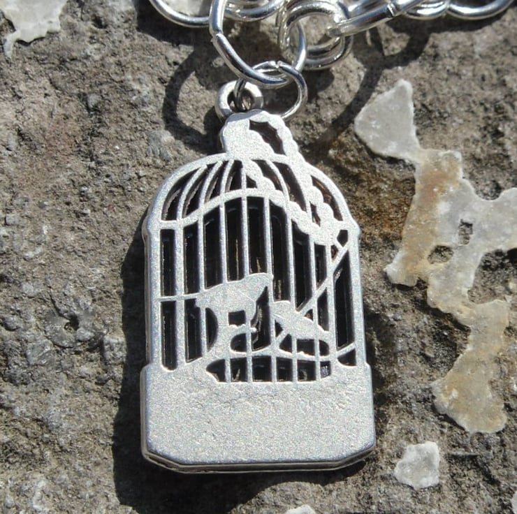 Bird Cage Bracelet - Folksy