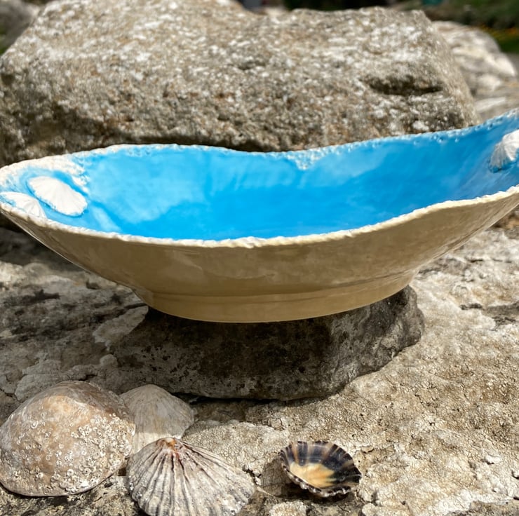 Limpet Shell Dish - Folksy
