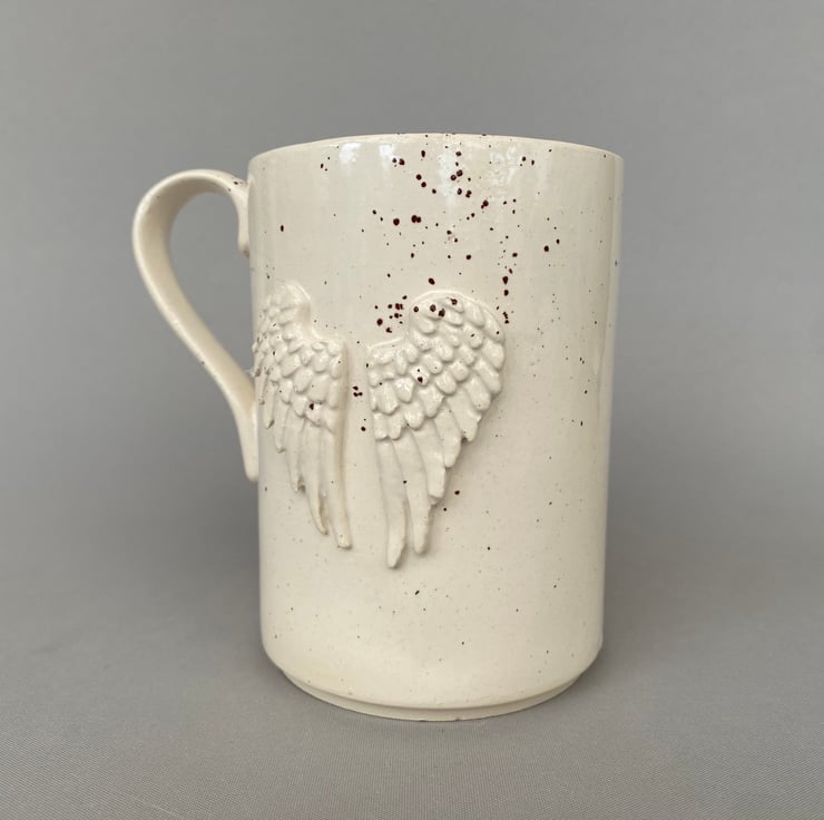 Angel Wings mug - Folksy