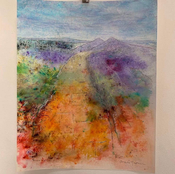 Original Watercolour Painting - Mam Tor Derbysh... - Folksy