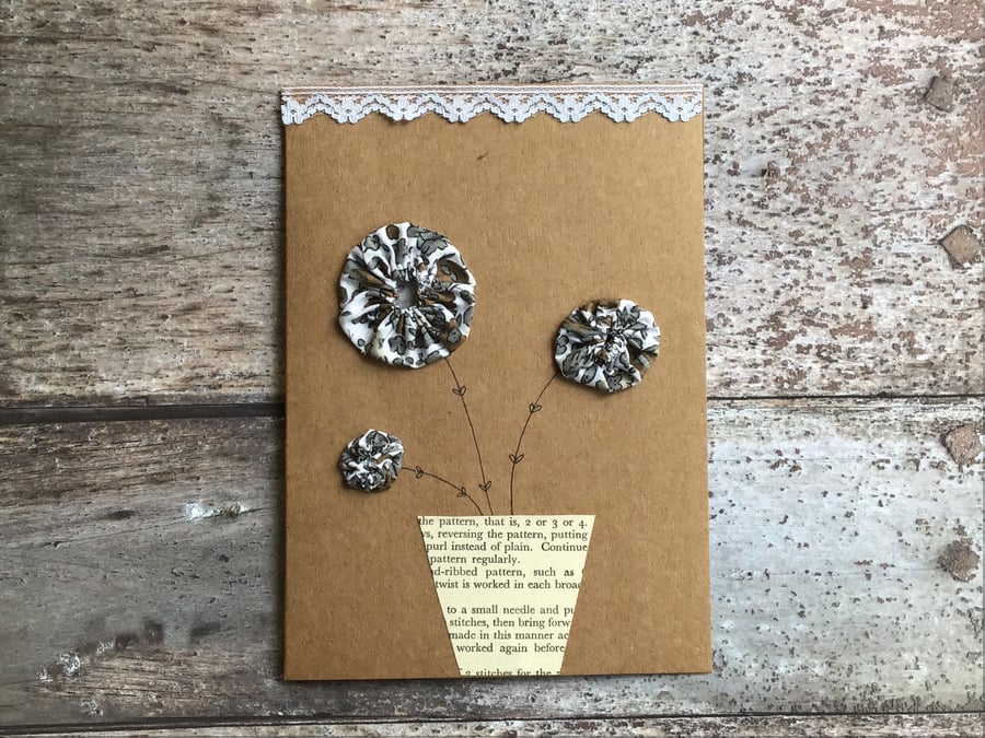 Handmade card - Folksy