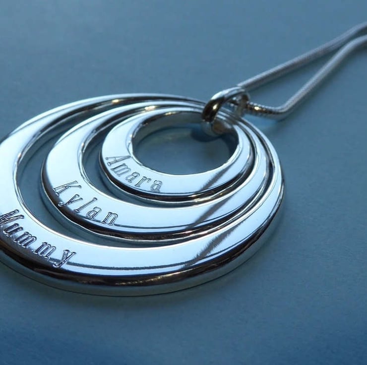 Personalised offset washers. - Folksy