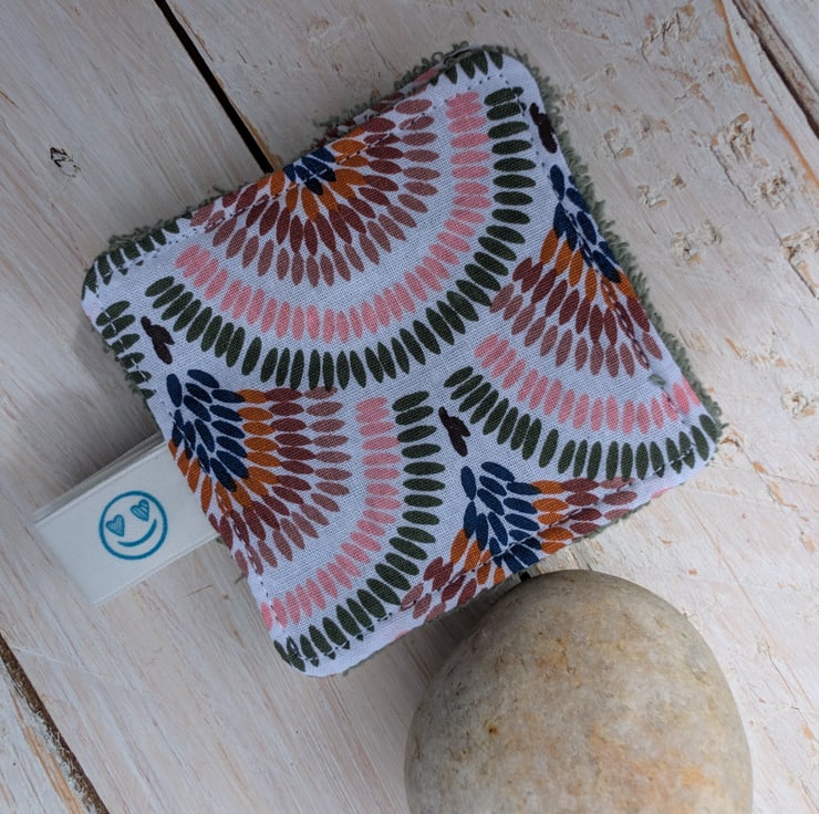 A Set of 4 Handmade Makeup or Wash Pads - Folksy