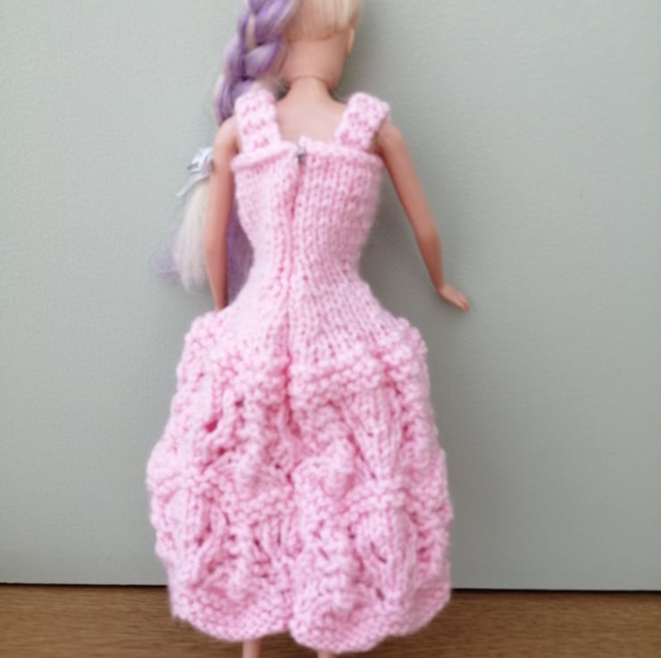 Set of hand knitted items for a teenage doll - Folksy