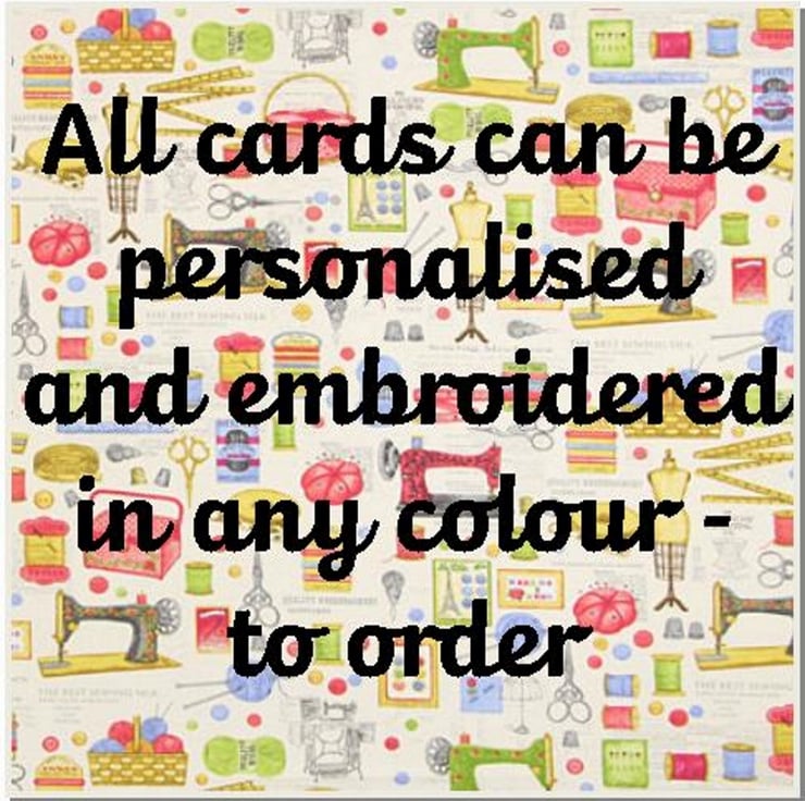 Embroidered Pink High Heeled Shoe Greetings Card - Folksy