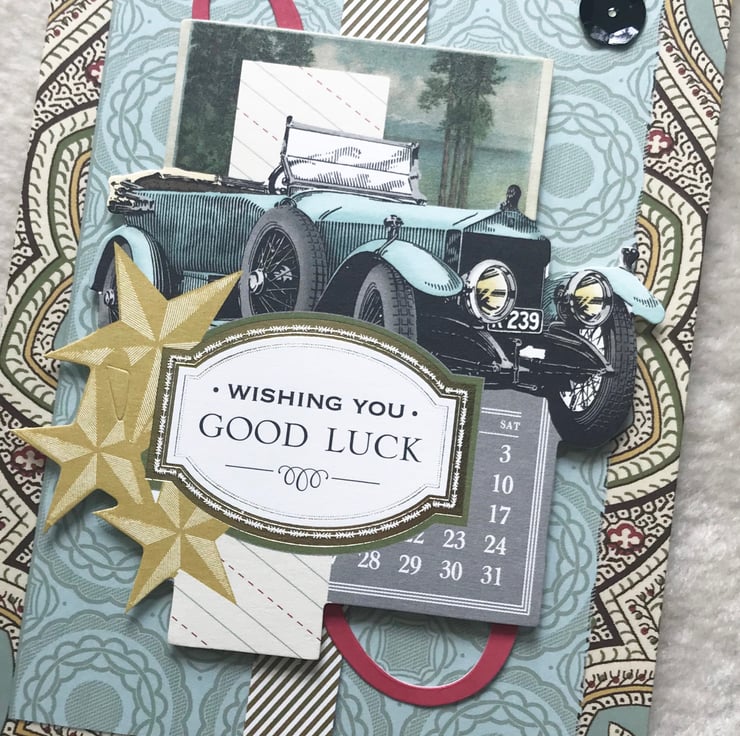 Luxury Handmade 3D Good Luck Card - Folksy