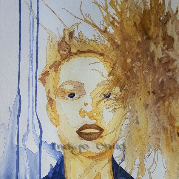 Art Painting Headache Painting - Folksy