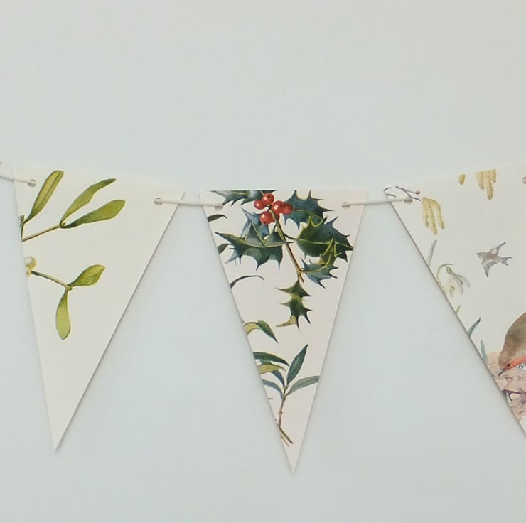 Christmas Decoration, Winter Bunting, Christmas... - Folksy