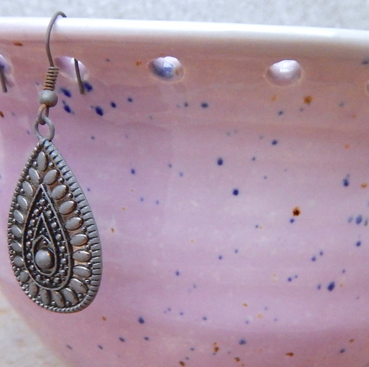 Jewellery earring bowl for organising and displ... - Folksy