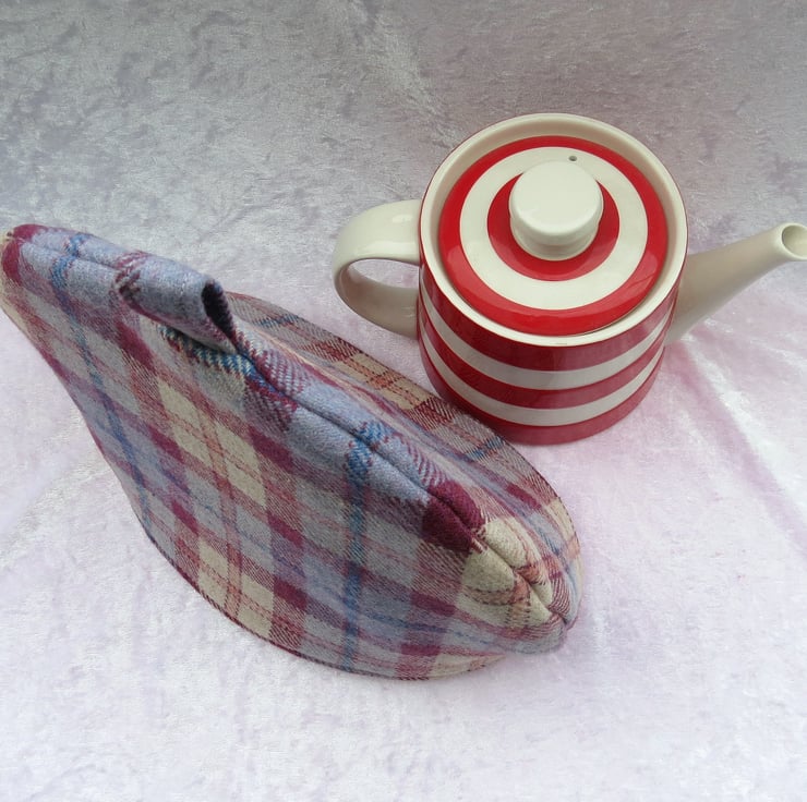 Wool tea cosy, small tea cosy, to fit a 2 - 3 ... - Folksy