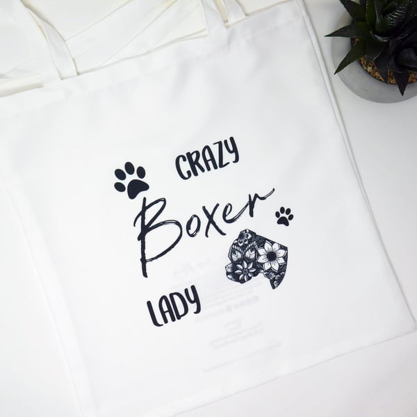 Boxer, Boxer Gift, Boxer Lover, Boxer Bag, Reus... - Folksy