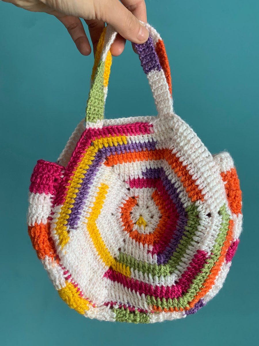 Crochet party bag - Folksy