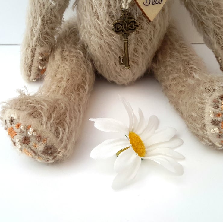 Thread Bear, Collectable Artist Bear, Mohair Te... - Folksy