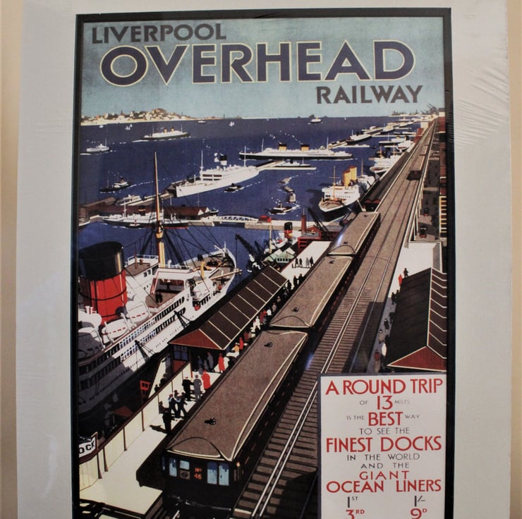 Liverpool Vintage Travel posters A3 size - Folksy