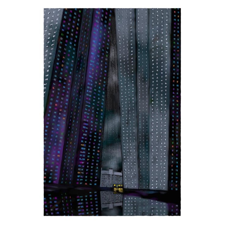 'No' Fur Budgin' - mounted - Folksy