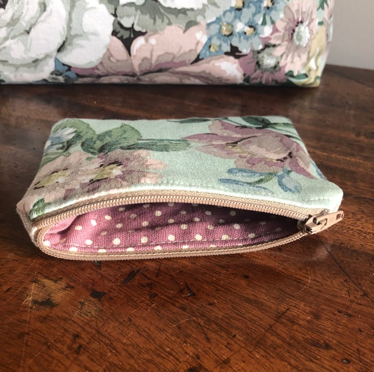 Vintage Sanderson tote bag and matching purse -... - Folksy
