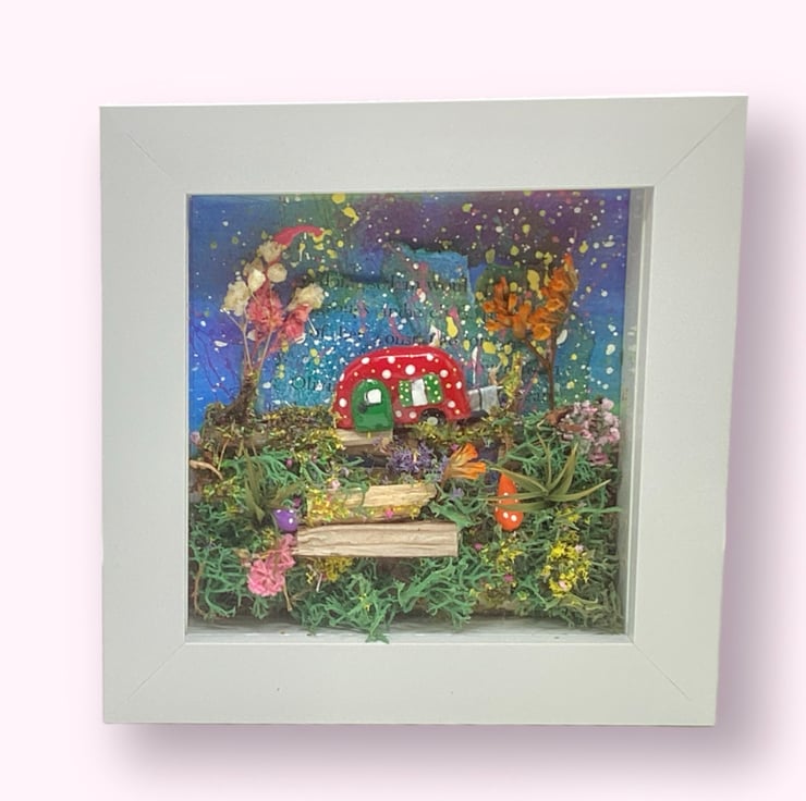 Handmade Shadow Box Frame Creative Design Gift ... - Folksy