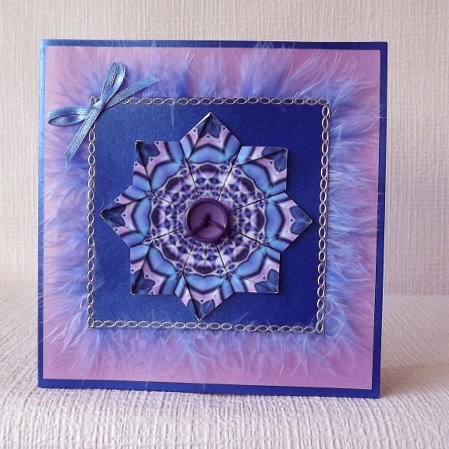 Handmade Blank greeting card - Folksy