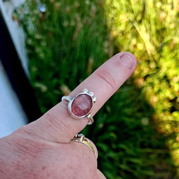 Handmade rings - sterling silver on Folksy