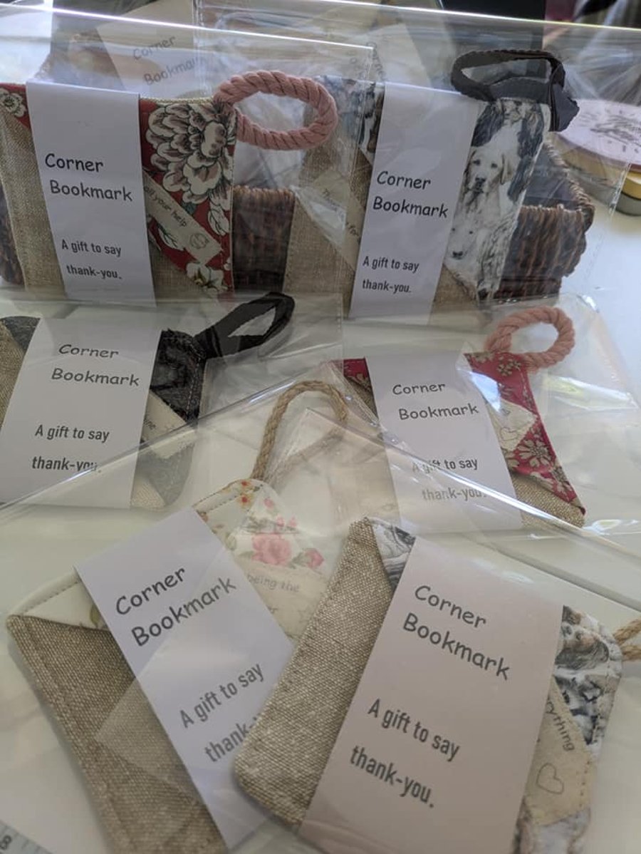 Corner Bookmarks - Folksy