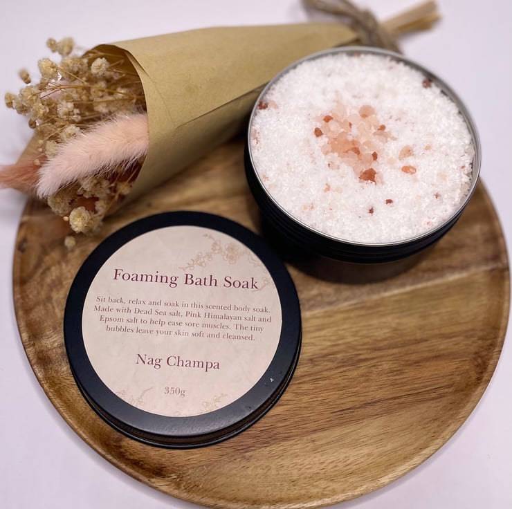 Gift Set Bath and Body Scrub with Bubble Bath ... - Folksy