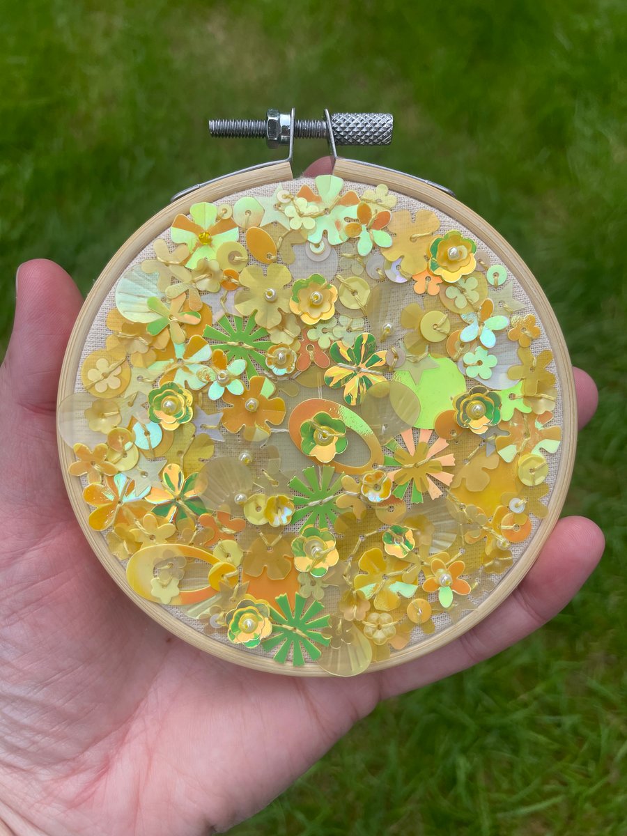 Sequin sun catcher - Folksy