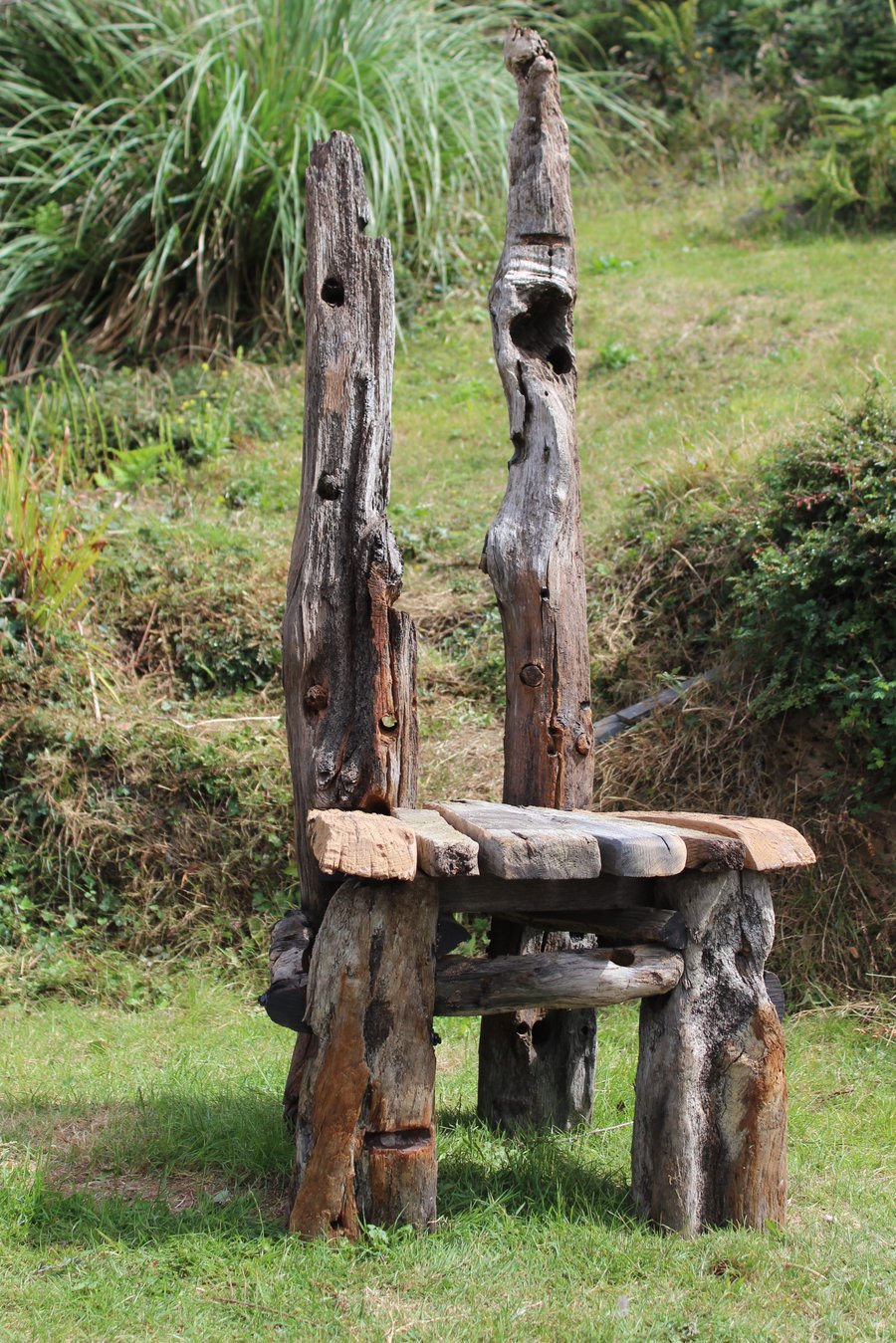 Driftwood Statement Chair,Drift wood Chair, Dri... - Folksy