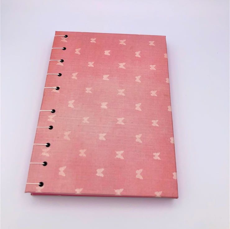 An A5 notebook for the romantic - coptic stitched - Folksy