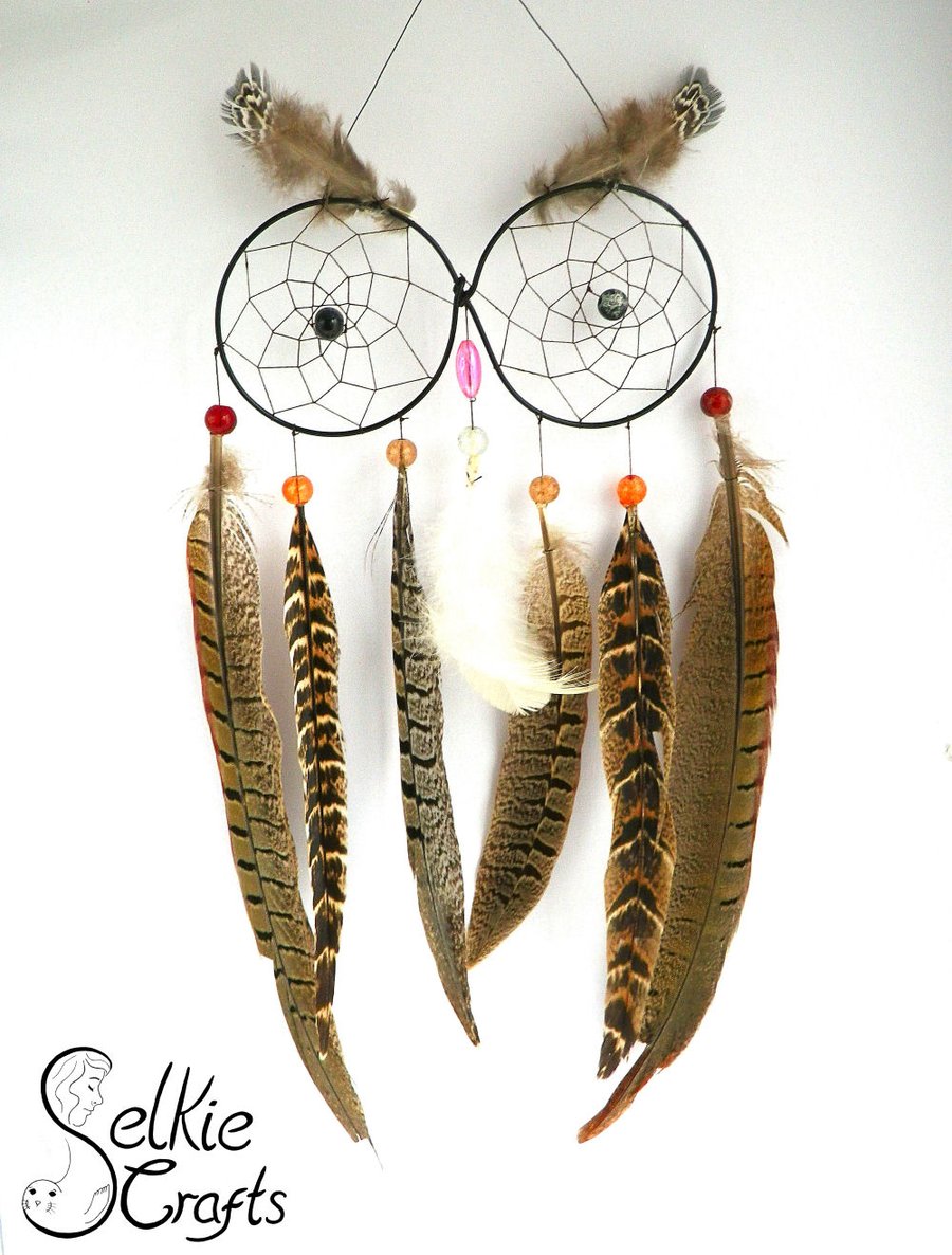 Owl Dream Catcher - Folksy