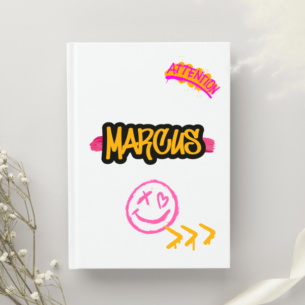 Graffiti Layered Name Sticker Vinyl Aesthetic M... - Folksy Graffiti Layered Name Sticker Vinyl Aesthetic M... - Folksy