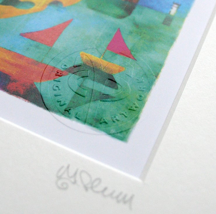 Elie Beach Huts. Size 1 - Folksy