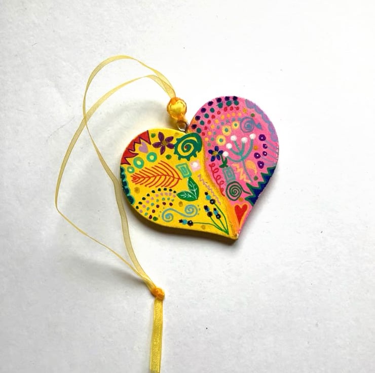 Thank you for being the best teacher heart - Folksy