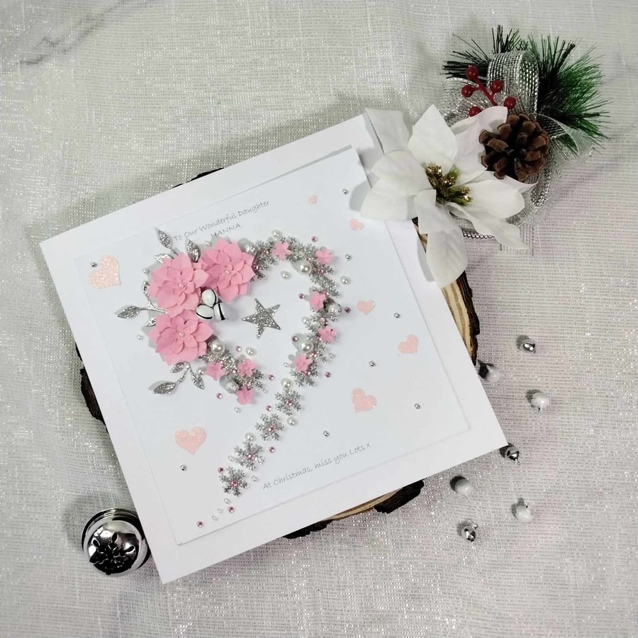 Christmas card, hand-made, personalized, unique... - Folksy