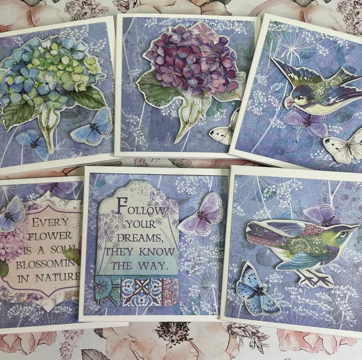 Mini gift cards, envelopes and box - PB16 - Folksy