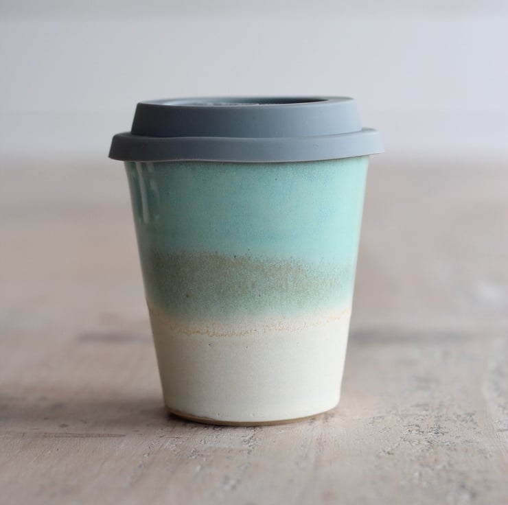 Ceramic Travel Mug - Handmade Pottery Keep Cup ... - Folksy
