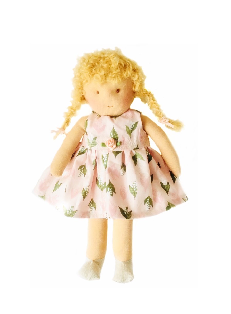 Rosie Rag Doll - Folksy