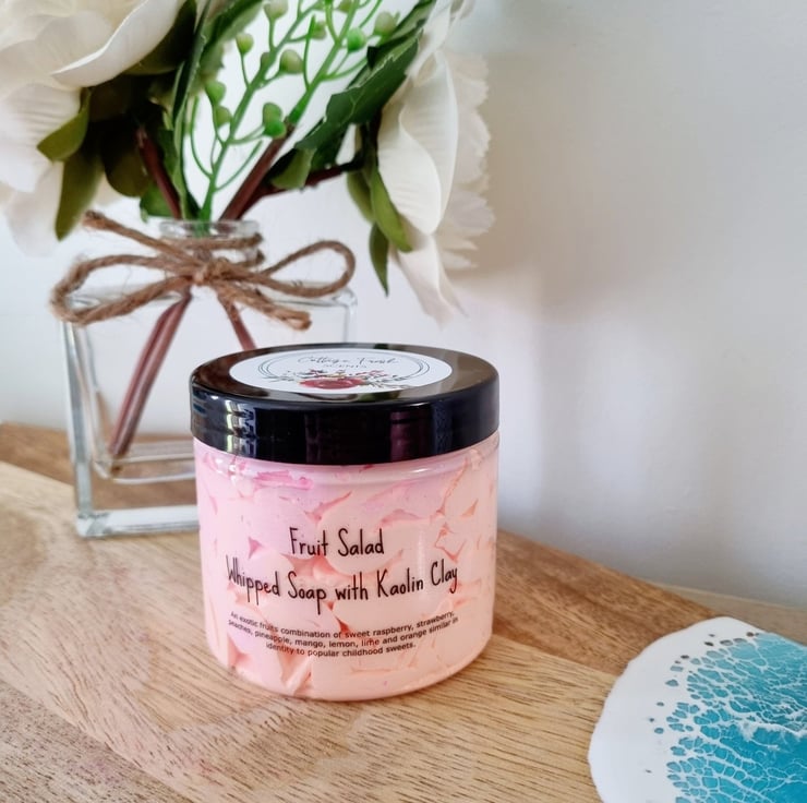 Fruit Salad Scented Whipped Soap - Bath, Shower... - Folksy