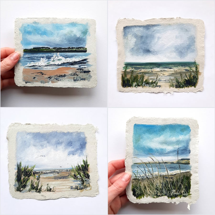 Commission Original Oil Painting On Handmade Pa... - Folksy