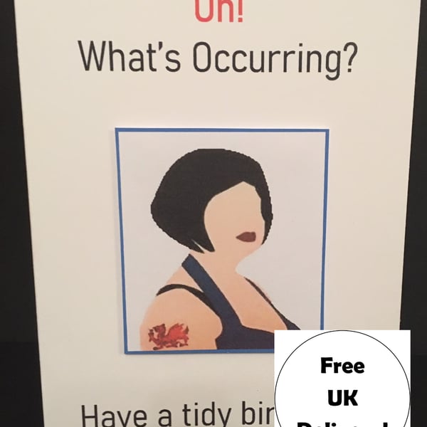 Gavin and Stacey - TV Inspired Birthday Card - Folksy