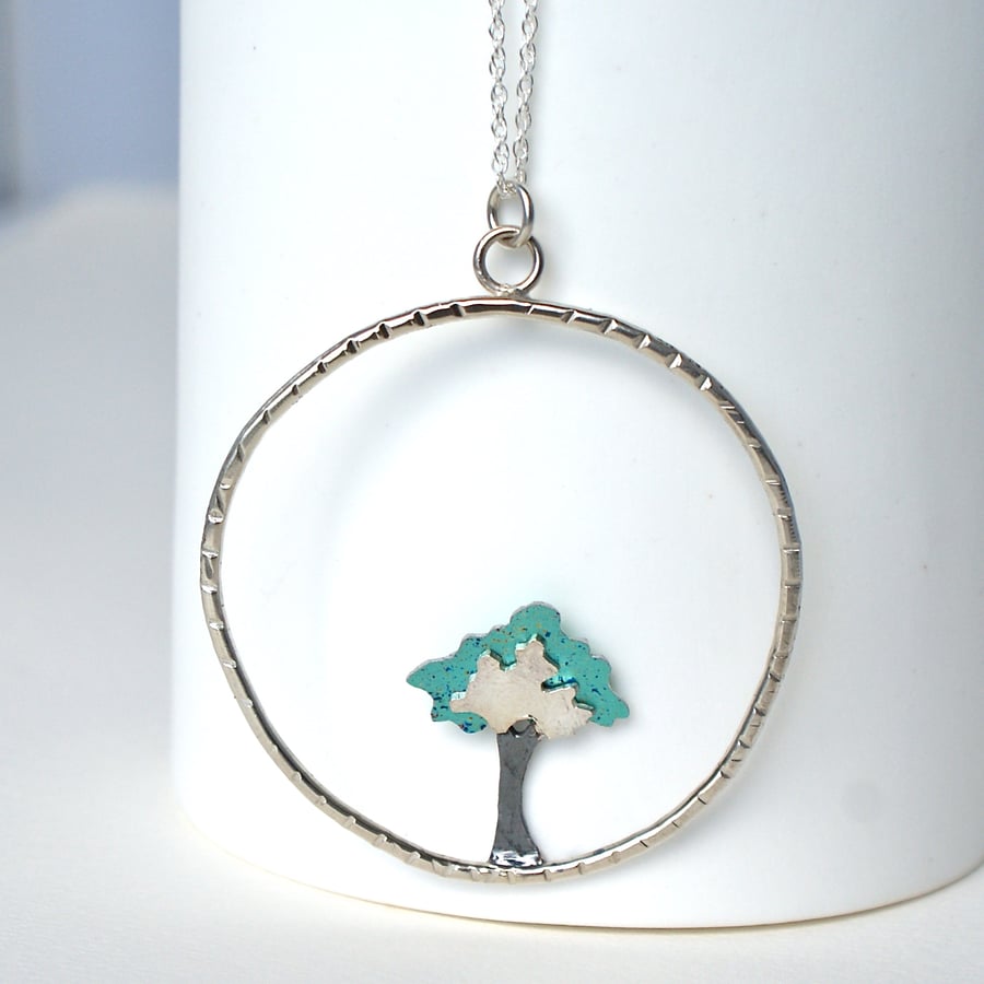 Little tree necklace - Folksy
