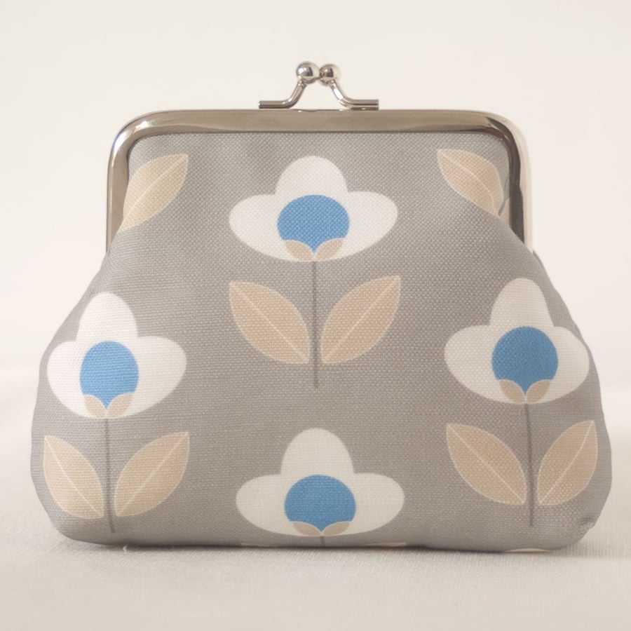 Grey Tulip Purse - Folksy