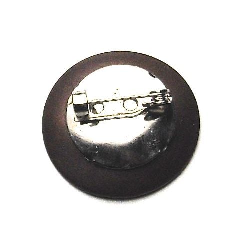 Small Hand Made Copper Leaf Design Brooch - Folksy