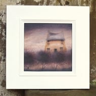 Hedgerow House - Framed Original Acrylic House,... - Folksy