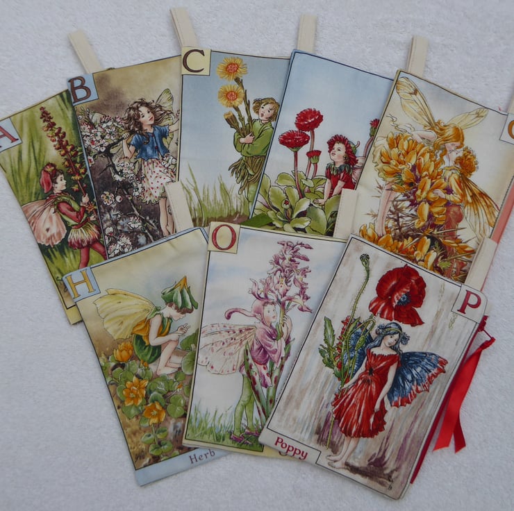 Flower Fairy Print Pixie Purse. R. Ragged Robin... - Folksy