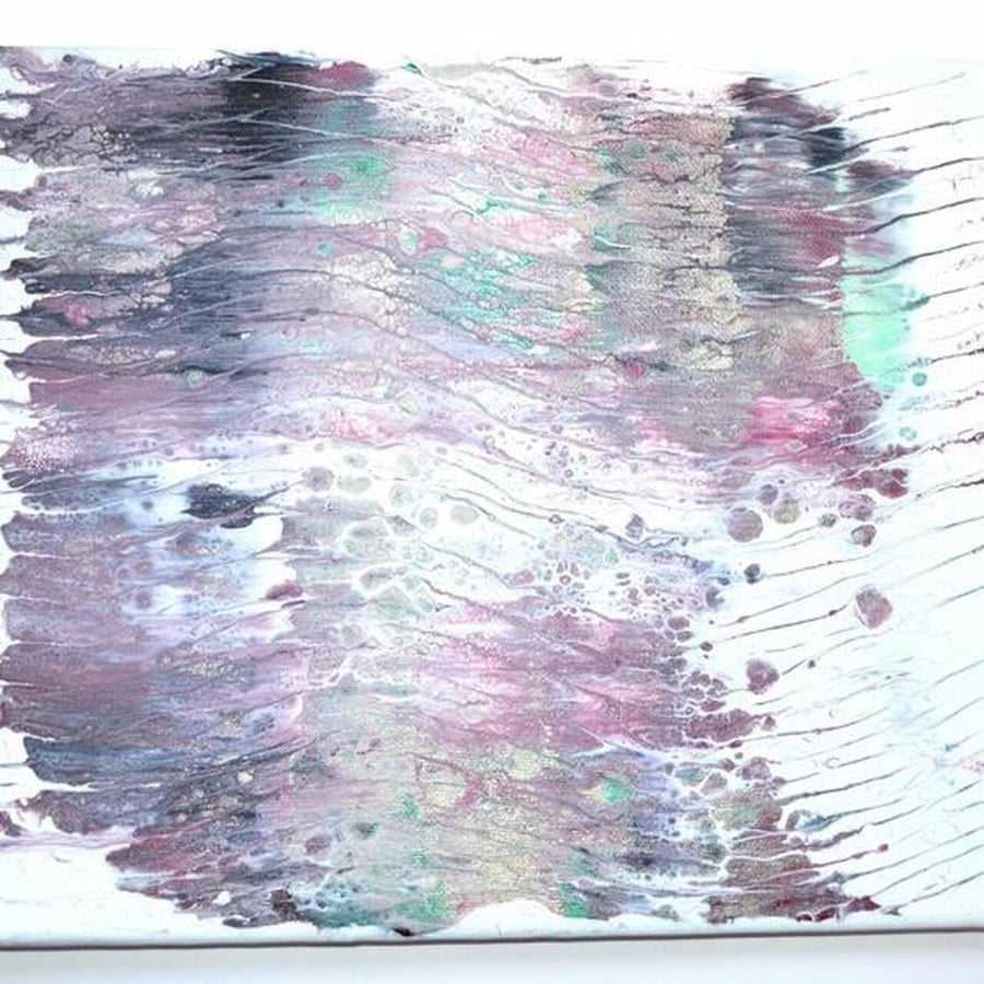 Storm in the Road abstract art painting. - Folksy